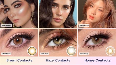 How To Choose Coloured Contact Lenses For Dark Skin Eye