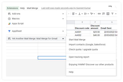 How To Perform Mail Merge In Gmail With Attachments
