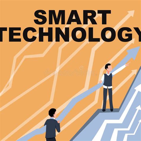 conceptual caption smart technology business showcase gadgets or