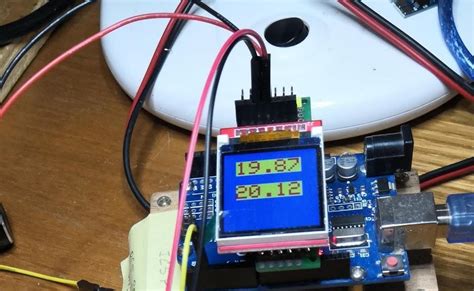 Arduino Thermometer With Ds18b20 Sensor Arduino With Two Ds18b20