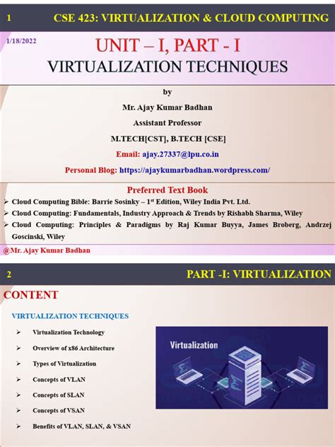 Unit1 Pdf Virtualization Parallel Computing