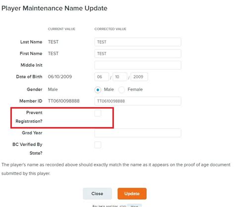Prevent Player From Registering