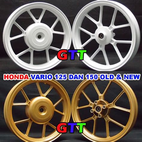 jual velg racing vrossi honda vario 150 125 old lama lubang baut disc