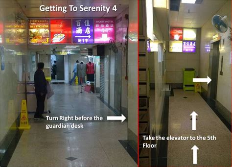 Find Hong Kong Serenity Spa Instructions To Find Location — Serenity