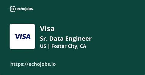 visa is hiring sr data engineer usd 134k 194k us foster city ca [spring firebase redis java