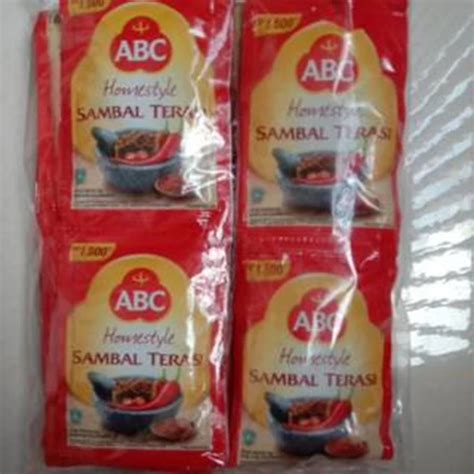 Jual INDOFOOD SAMBAL TERASI SACHET 100 X 22 GR Jakarta Jaya Utama Santikah