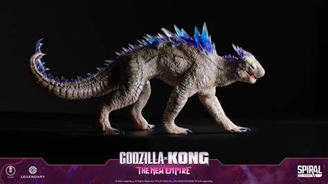 Godzilla X Kong The New Empire Hall Of Fame Titanus Shimo Bonus Ver Figurine