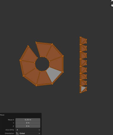 Uv Image Editor How Can I Flatten This Uv Island Out Like The Example