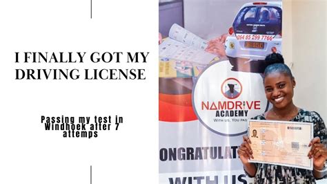 I Passed My Driving Test Code C1namibian Youtuber Youtube