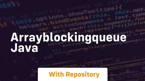 Arrayblockingqueue Java Youtube