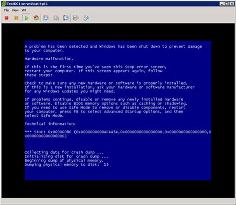 Capture Windows Vm Memory Dump In Esx Geoff Uvm