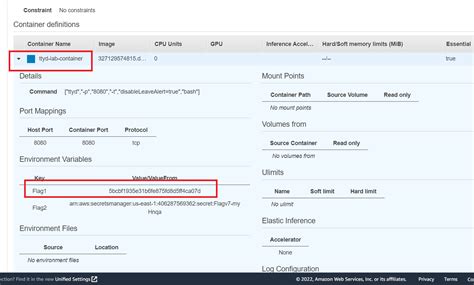Ecs Retrieving Secrets From Task Definitions