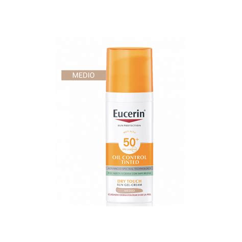 Eucerin Sun Protection Spf 50+ Oil Control Tinted 50ml