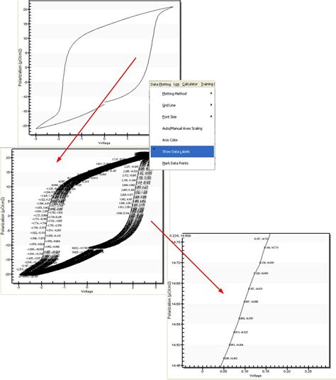 Main Vision Manualvi Data Plotting Menu