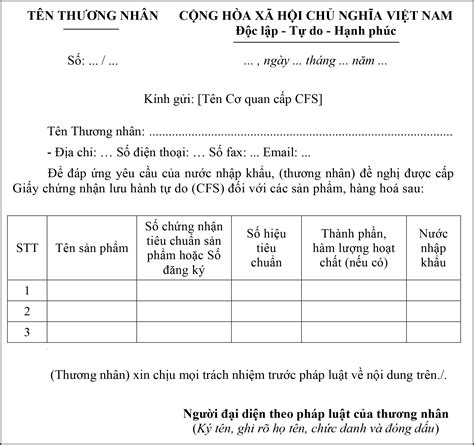 Thủ tục xin giấy chứng nhận lưu hành tự do CFS cho bột ngũ cốc