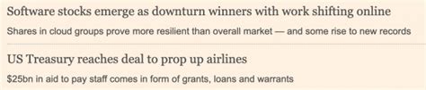 Two Headlines That Say That An Excess Profits Tax Is Needed