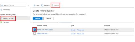 Deploy An Extension Based Windows Or Linux User Hybrid Runbook Worker In Azure Automation