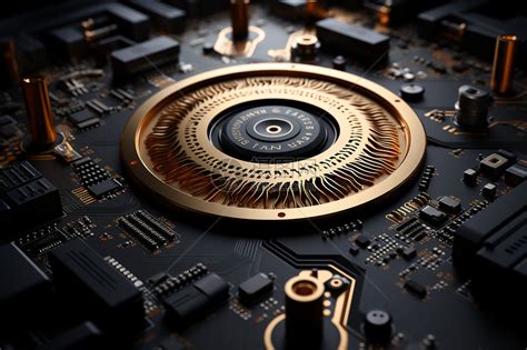 机械芯片技术图片素材 正版创意图片600530327 摄图网