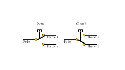 Spdt Switch Single Pole Double Throw With Connections And Diagrams Weup