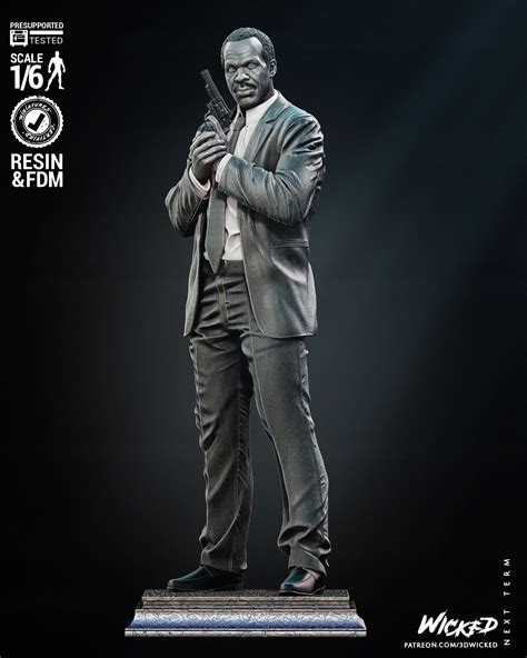 Zabójcza Broń Roger Murtaugh Wydruk 3d żywica • Cena Opinie Allegro