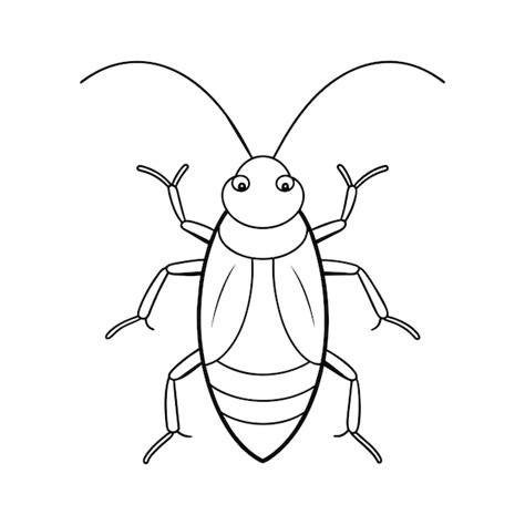 Cockroach Drawing Outline Images Free Download On Freepik
