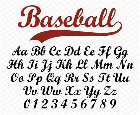 Baseball Jersey Script Font At Jamie Gibb Blog