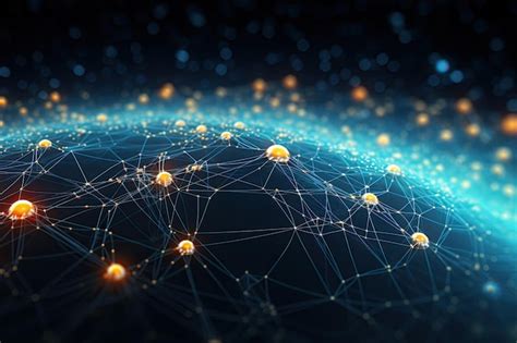 Premium Photo Global Network Connection 3d Rendering 3d Illustration Background Abstract