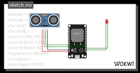 Street Lamp Wokwi ESP32 STM32 Arduino Simulator