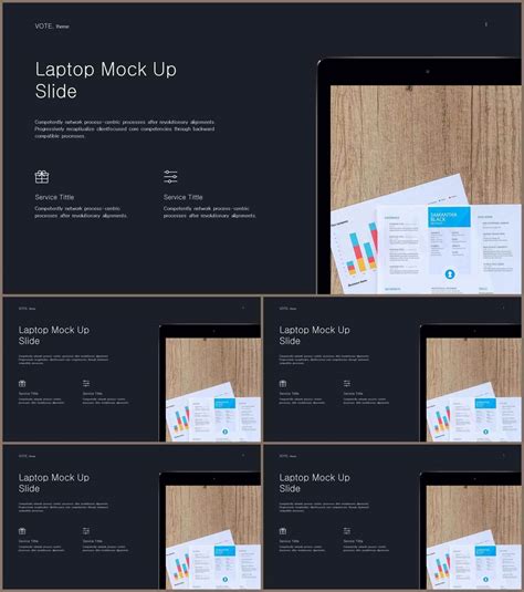 설명회 Ppt 템플릿 And 파워포인트 회색 격자 배경 Poipl