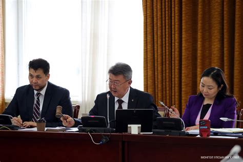 ТББХ Улс төрийн намын тухай хуулийн шинэчилсэн найруулгын төслийн эцсийн хэлэлцүүлгийг хийлээ