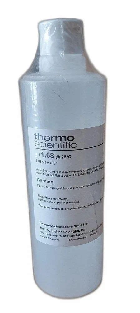 1 67 1 72 Liquid Lab Ph Buffer Solution Packaging Type Bottle Packaging Size 480ml At 1550