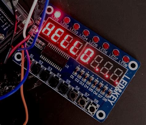Arduino Project Module Not Including UNO 8 X Key 8 X LED 8 X 7