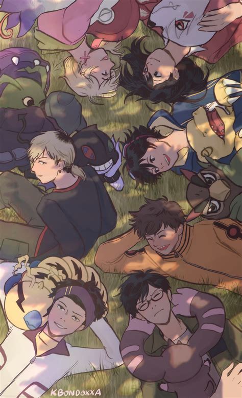 Agumon Dracumon Falcomon Floramon Kayama Shuuji Kimishima Saki Kunemon Labramon Lopmon