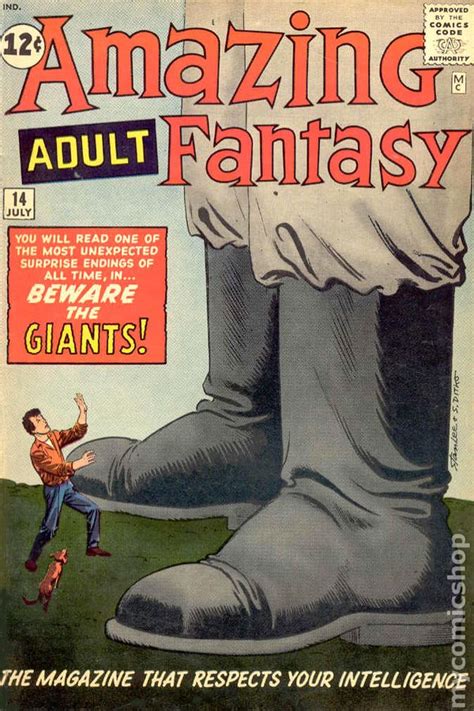 Amazing Adult Fantasy 1961 Marvel Comic Books