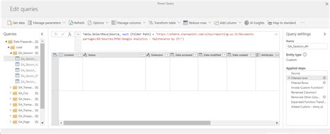 Power Bi Dataflow Connect To Sharepoint Folder Microsoft Fabric