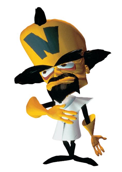 This Concept Art Of Dr Neo Cortex With This Specific Pose Was Later