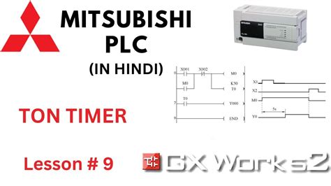 Ton Timer In Mitsubishi Plc What Is Timer In Mitsubishi Plc Free
