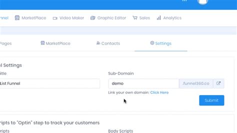 Funnel360 Creating A Subdomain Youtube