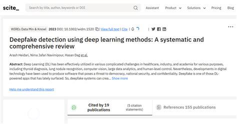 Deepfake Detection Using Deep Learning Methods A Systematic And