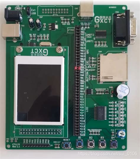 国信长天嵌入式竞赛平台及扩展板硬件资源布局介绍j2 和tft1 Csdn博客