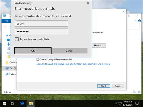 Ubuntu 20 04 LTS Samba Access To Share From Clients Server World