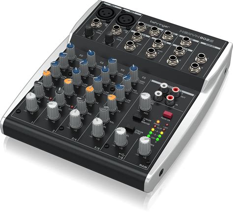 Behringer Xenyx 802s Premium Analog 8 Input Mixer With Usb Audio Streaming Interface Xenyx802s