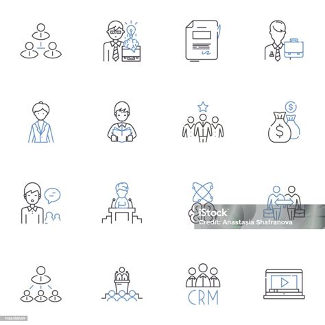 창의력 기술 라인 아이콘 모음입니다 상상력 영감 브레인스토밍 디자인 혁신 독창성 예술성 벡터 및 선형 일러스트레이션 다양성 독창성 융통성 개략 표시 세트 아이콘에 대한 스톡