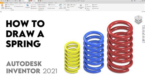 How To Make A Spring In Inventor At George Ochoa Blog