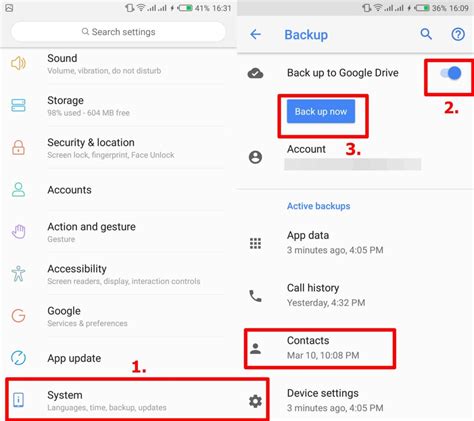Ultimate Guide Backing Up Contacts To Google Drive Made Easy Flash