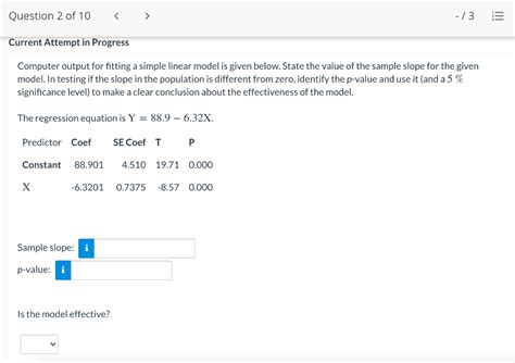 Solved Question 2 Of 10 3 5 Current Attempt In
