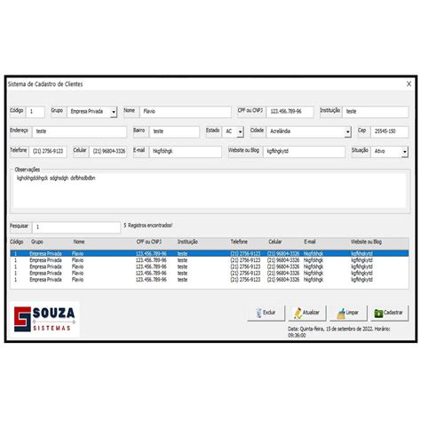 Como Fazer Planilha De Cadastro De Clientes Automática No Excel🌪