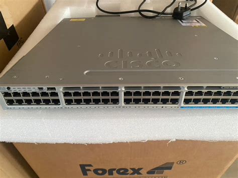 Cisco 3850 48 Port Switch 10 Gbps Dual Psu Ws C3850 12x48u S Computers And Tech Parts
