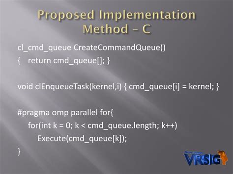 Ppt High Level Opencl Implementation Powerpoint Presentation Free