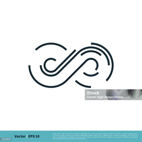 무한 무한 끝없는 기호 아이콘 벡터 로고 템플릿 일러스트 디자인 벡터 Eps 10 개념에 대한 스톡 벡터 아트 및 기타 이미지 개념 개념 기호 경영자 Istock